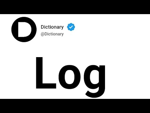 Log Meaning In English