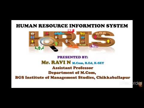 Human Resource Information System (HRIS) ISC-M.Com
