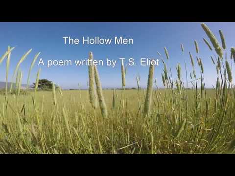 The Hollow Men A poem written by T S Eliot