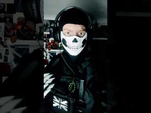 Me after starting this channel || #foryou #maskedcosplayer #callofduty #modernwarfare #cod #sniper