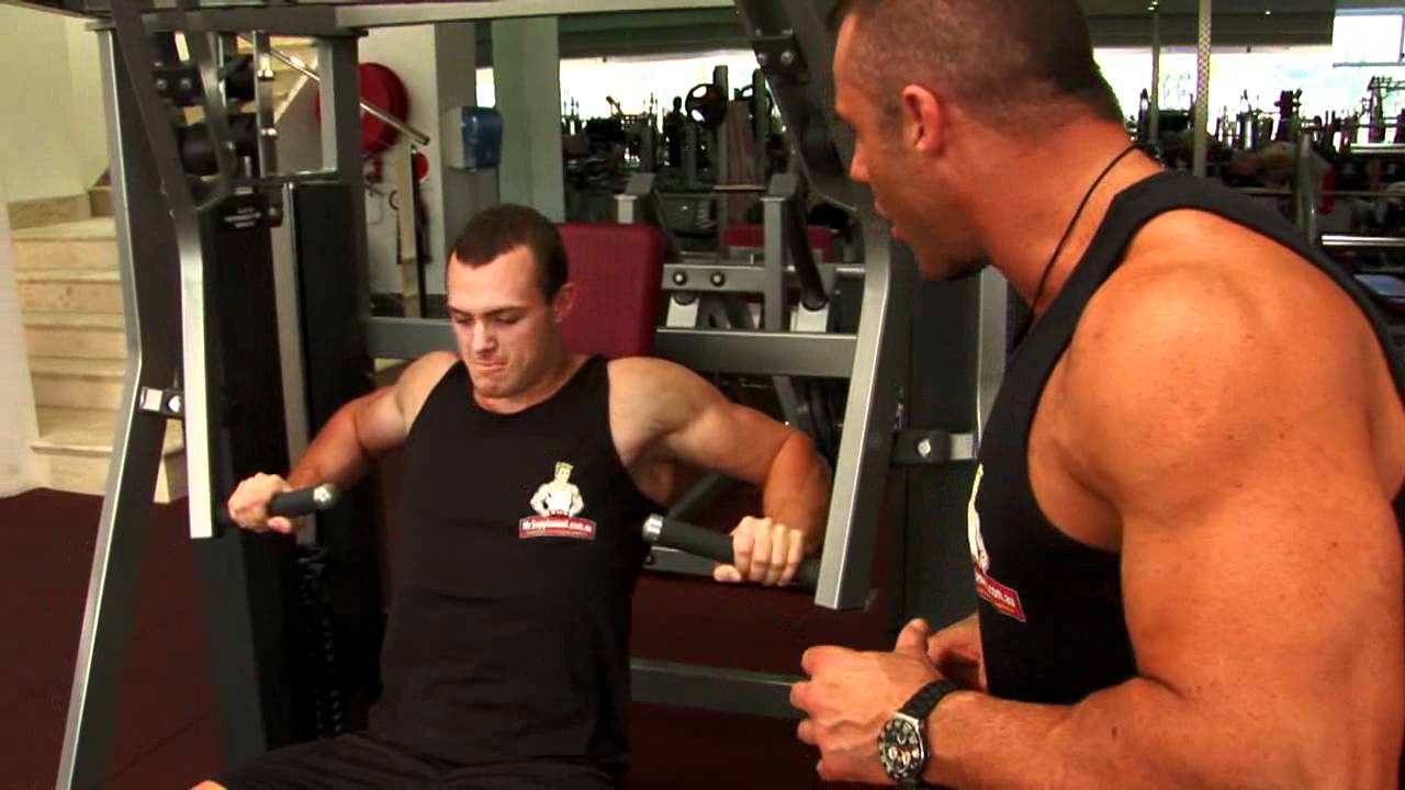 Decline Machine Press Technique