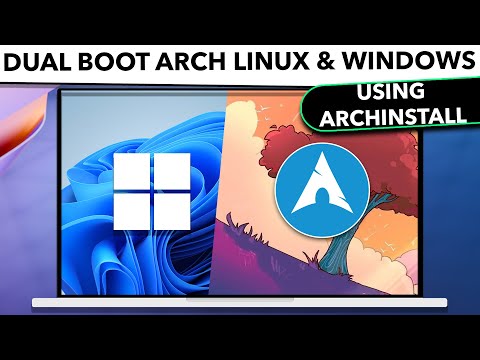 How to Dual Boot Arch Linux and Windows 11 (2025) // USING ARCH INSTALL SCRIPT