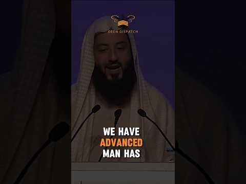A Beautiful Explanation of Human Advancements by Ustadh Wahaj Tarin