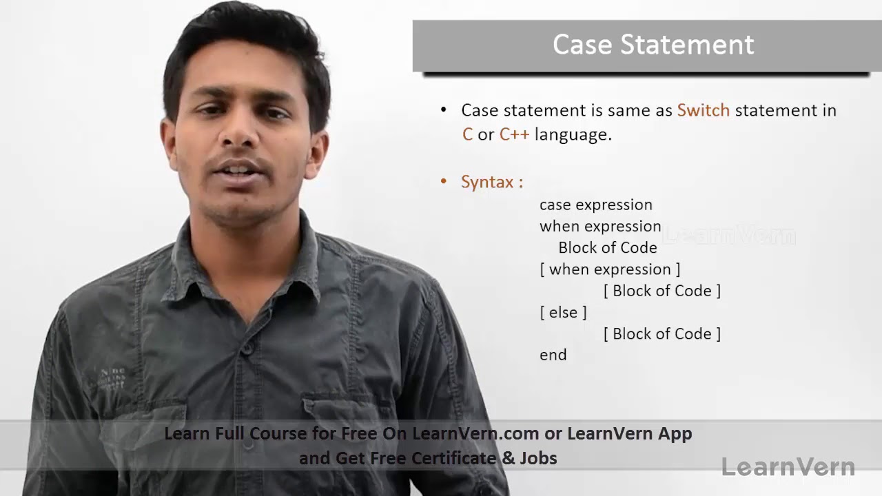 Case Statement in Ruby