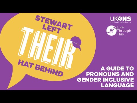 A guide to pronouns and gender inclusive language