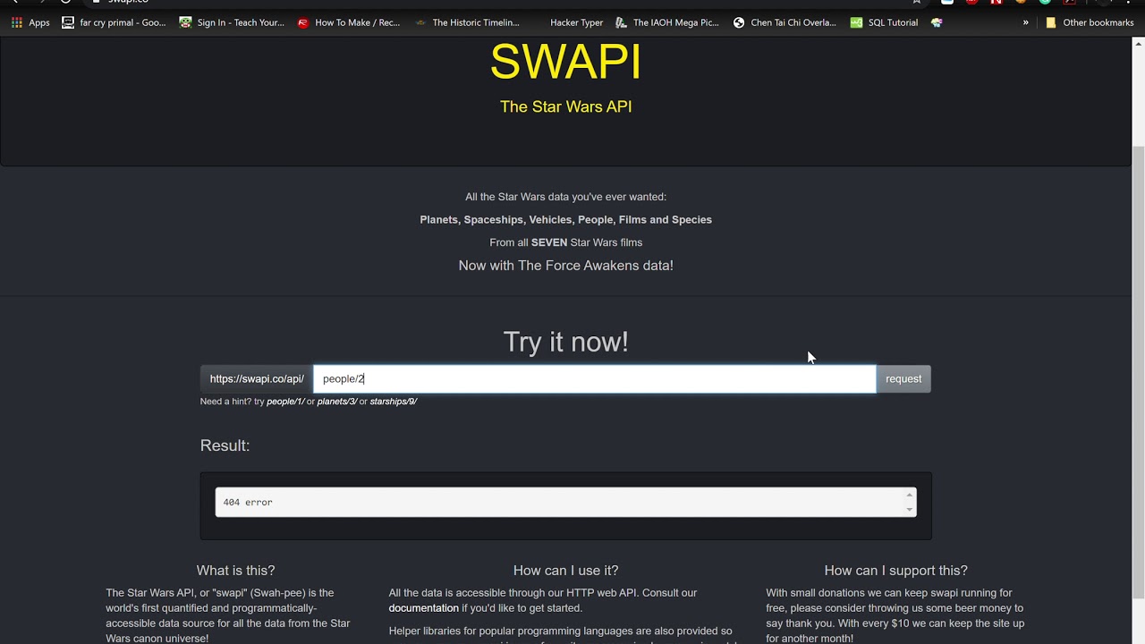 SWAPI   The Star Wars API   Google Chrome 2020 02 12 19 16 47