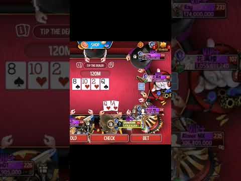 AQ vs chaser - Governor of Poker 3