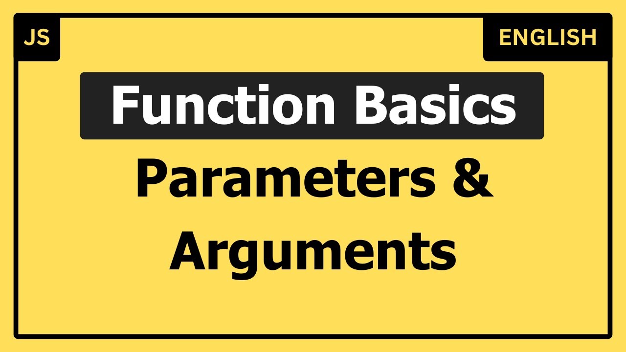 JavaScript Parameters & Arguments Explained for Beginners | Master Functions Fast!
