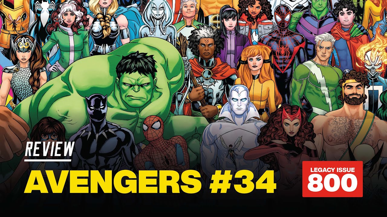 Avengers #34 Review - 800th Issue! Kang Conquered?
