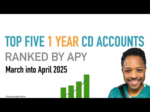 Top 5 Best 1-Year CD Accounts Ranked by APY in 2025 | Maximize Passive Income & Savings!