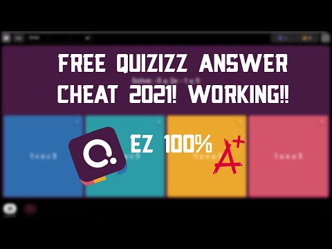 Quizizz Cheat (hacks) Free Working 2021!