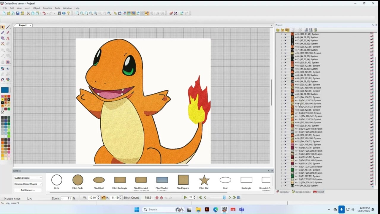 Melco Design Shop Video 1: Digitizing a Design