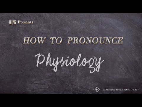 How to Pronounce Physiology (Real Life Examples!)