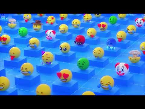 3D Emojis Backdrop😍 4K
