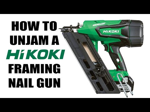 How to Unjam a Hikoki Framing Nail Gun