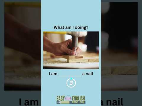 Can you name these construction actions in English?