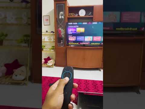 Replaced faulty google chromecast remote! with Air mouse!! #google #tv