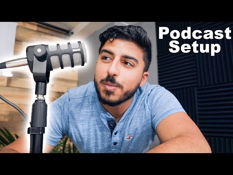 Setting Up a Podcast Studio!