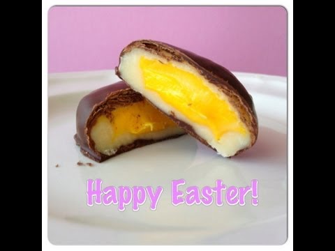 Homemade Chocolate Cadbury Creme Eggs Recipe