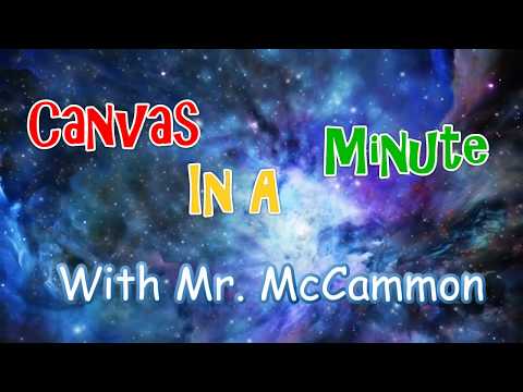 CANVAS in About a Minute (Episode 1) - The Menu
