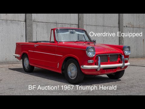 BF Auction: 1967 Triumph Herald Convertible | Barn Finds