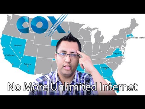COX INTERNET WILL NOW LIMIT YOUR INTERNET USAGE NO MORE UNLIMITED 1TB ONLY