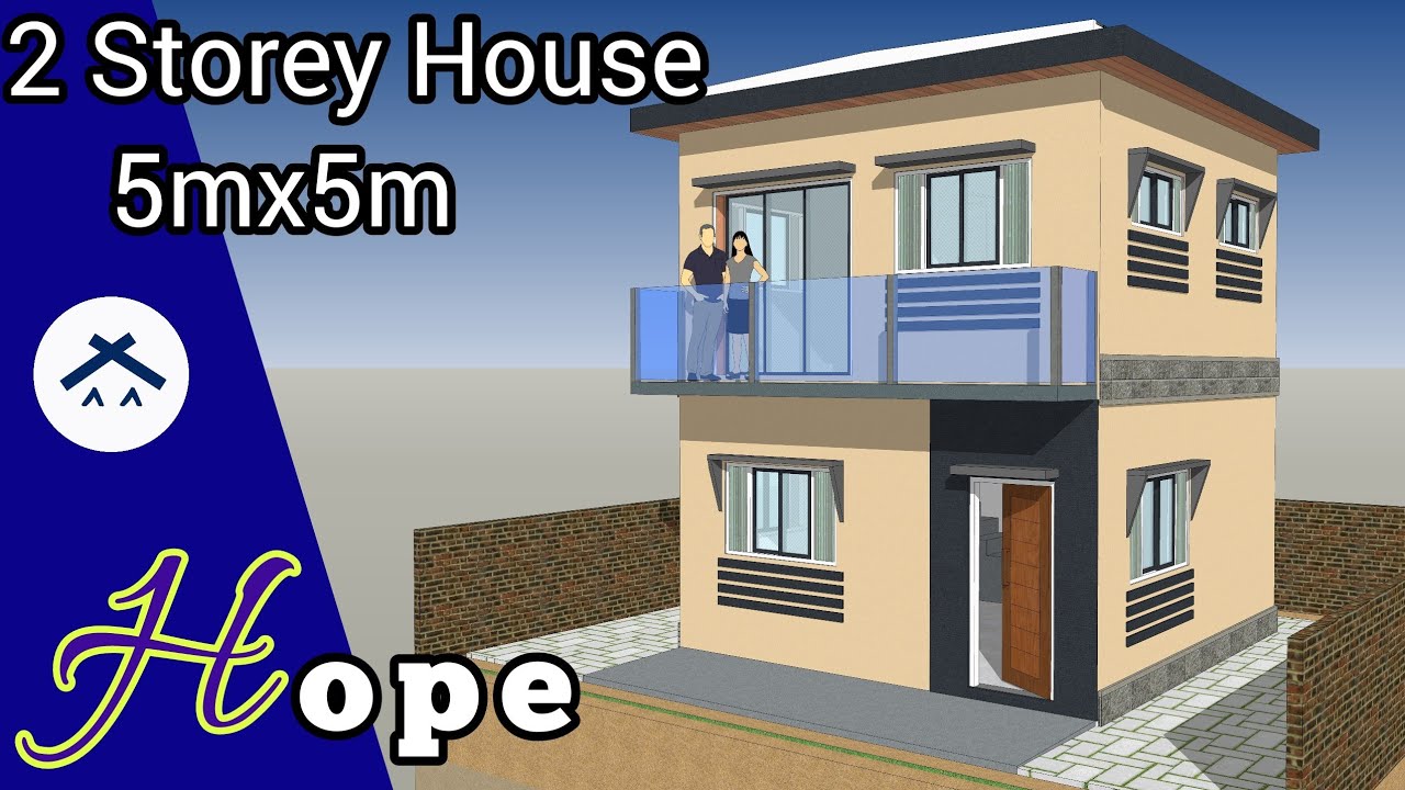 Tiny House Design (5x5 Meter)