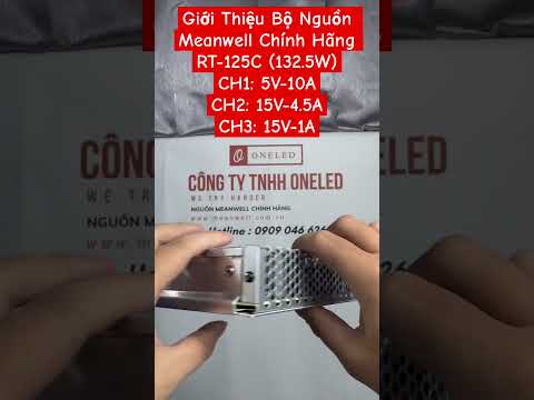 RT-125C Nguồn Meanwell Chính Hãng - LH Zalo 0909046626 #ONELED #meanwell #nguonmeanwellchinhhang