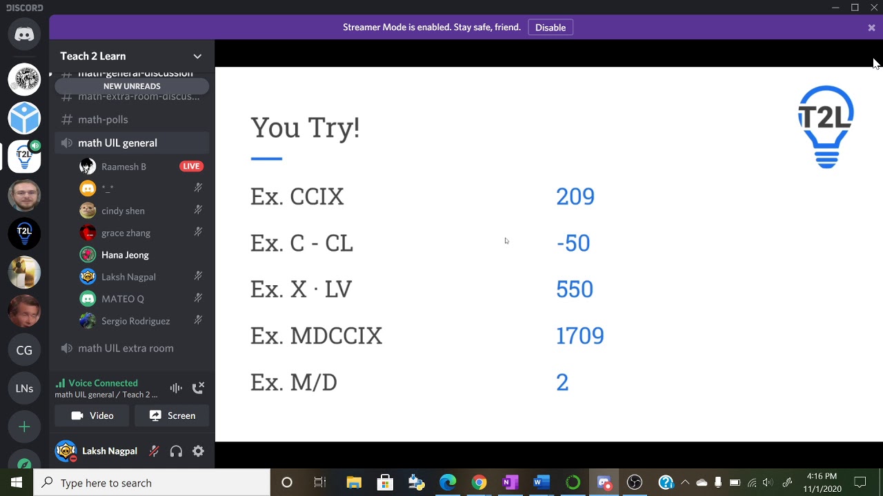Math UIL Basic Workshop #3