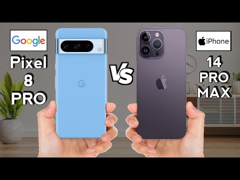 Google Pixel 8 Pro vs iPhone 14 Pro Max