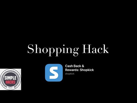 Simple Shopping Hack - Gift Card Rewards by just Scanning Products In Store with Shopkick App How To