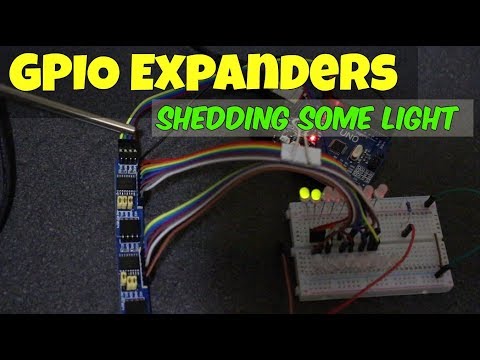 PCF8574 I2C GPIO Expander Tutorial