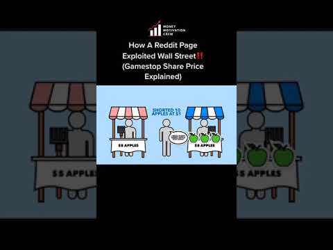 GameStop stock price EXPLAINED #shorts