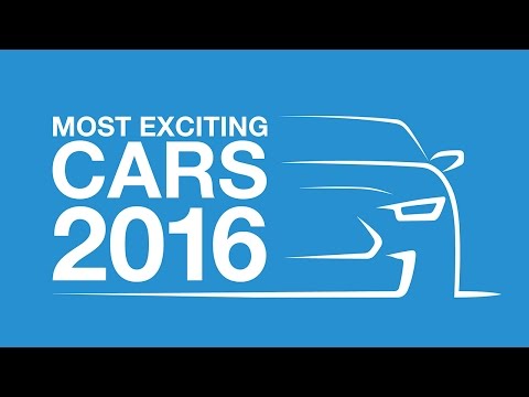 Top10: Most exciting new cars of 2016