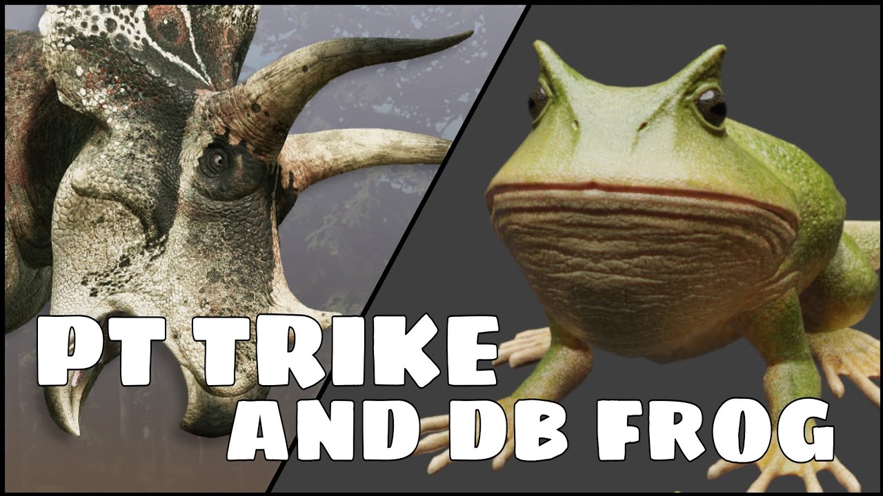 PT TRICERATOPS AND GIANT FROG MOD NEWS | path of Titans