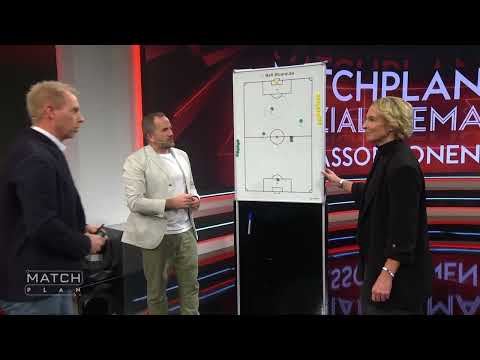 MATCHPLAN | Taktiktafel mit Manuel Baum und Martina Voss-Tecklenburg | BMG-BVB | 13. ST 24/25