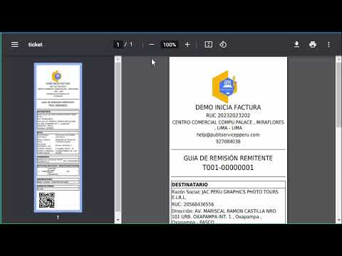 PUBLIFACT SMART - GUIAS ELECTRONICAS - FACTURADOR ELECTRONICO