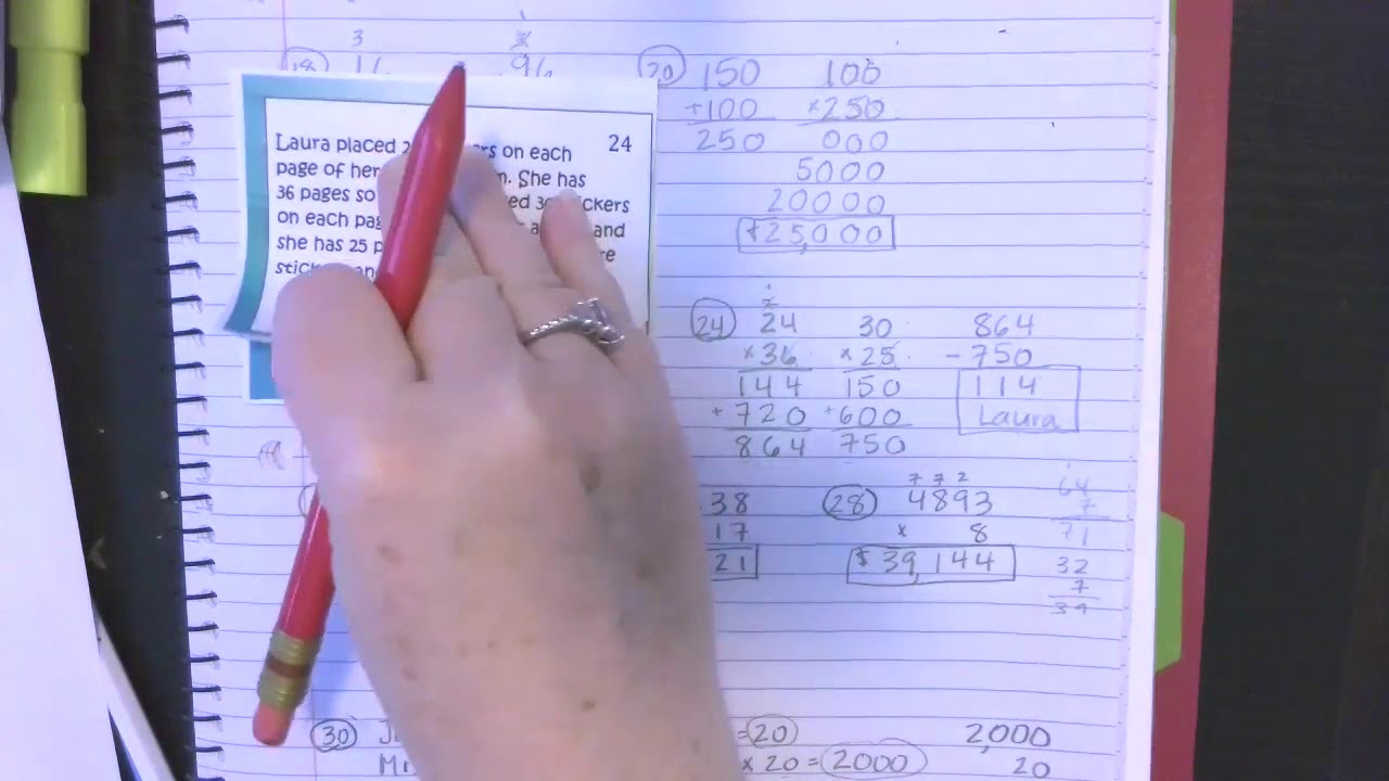 Multiplication Task Cards