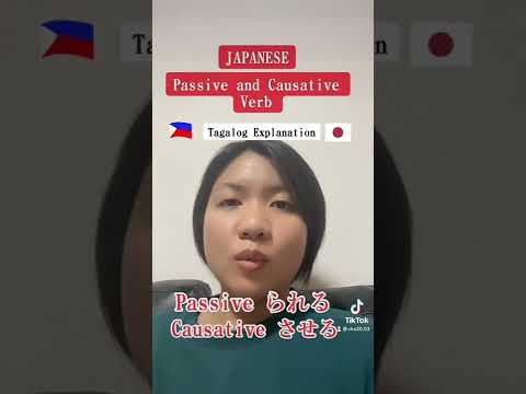 Japanese Passive and Causative Verbs | Isang Way Para Mas Madaling Maintindihan