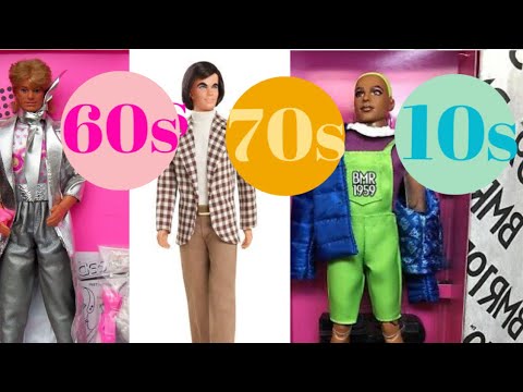 The Evolution Of The Ken Doll From 1961 To Today