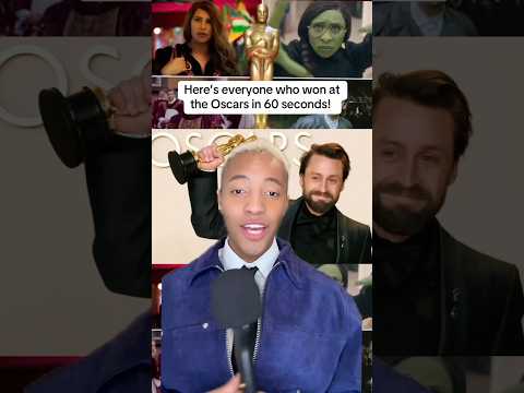 Everyone who won at the Oscars 2025 in 60 seconds