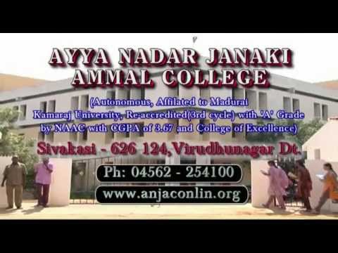 ANJAC Sivakasi - Admission 2026, Fees, Courses, Placement, Ranking