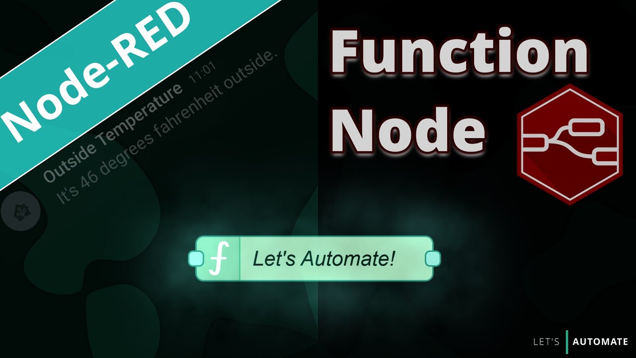 Node-RED Function Node | Tutorial