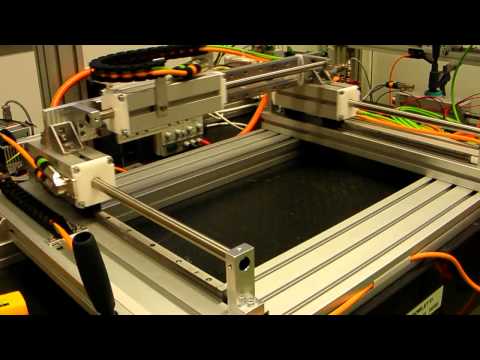 Green Drive Tubular Linear motor as 2D Gantry system with only two servo drive (part I) !