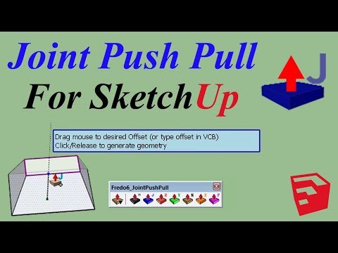 Joint Push Pull Plugin For Sketchup (Part 01)