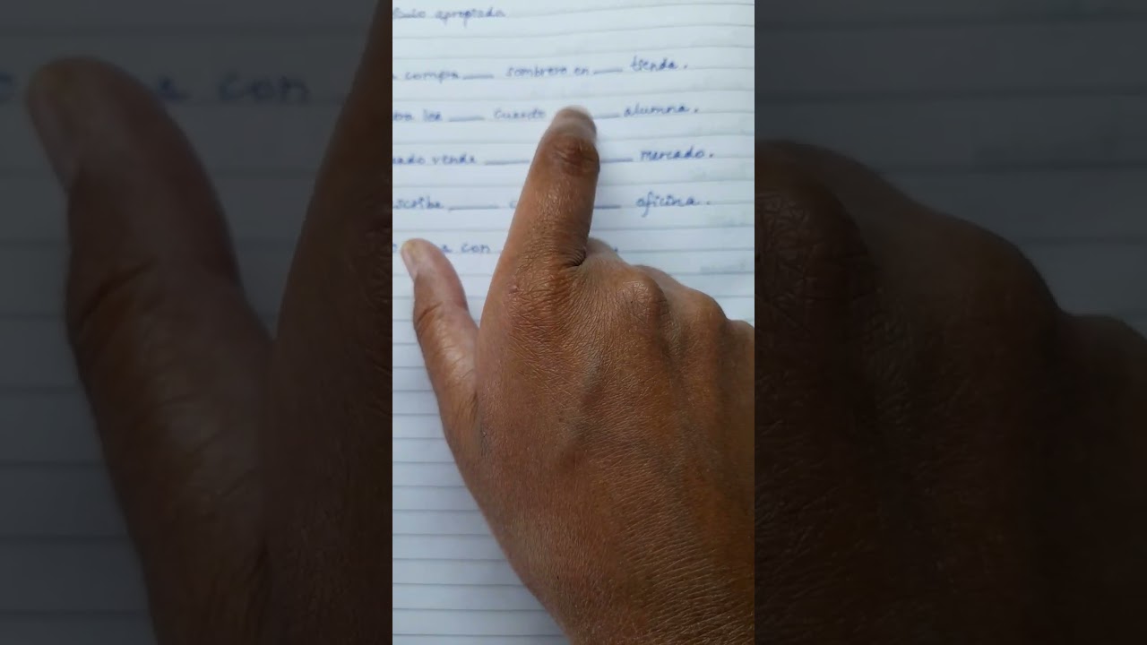 Completa las oraciones- Complete the sentences