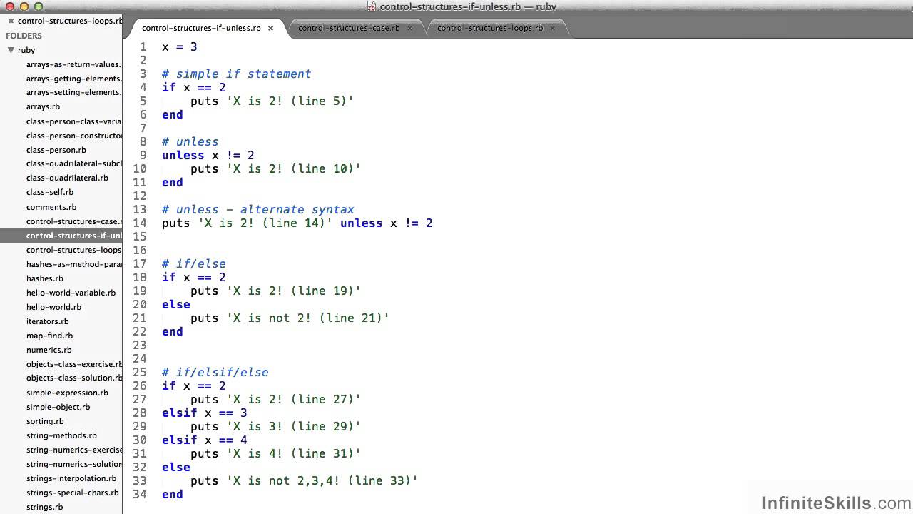 Ruby On Rails Tutorial | Control Structures