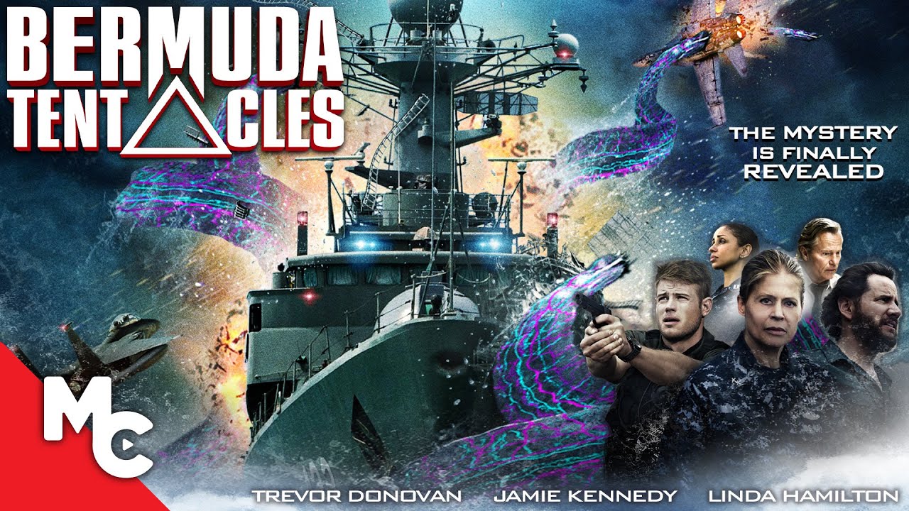 Bermuda Tentacles | Dark Rising | Full Movie | Action Sci-Fi Adventure | Linda Hamilton