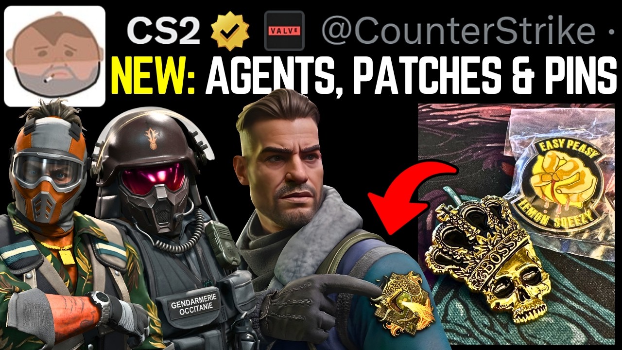 CS2's NEW Update LEAKS: Agents, Patches, Danger Zone & Pins
