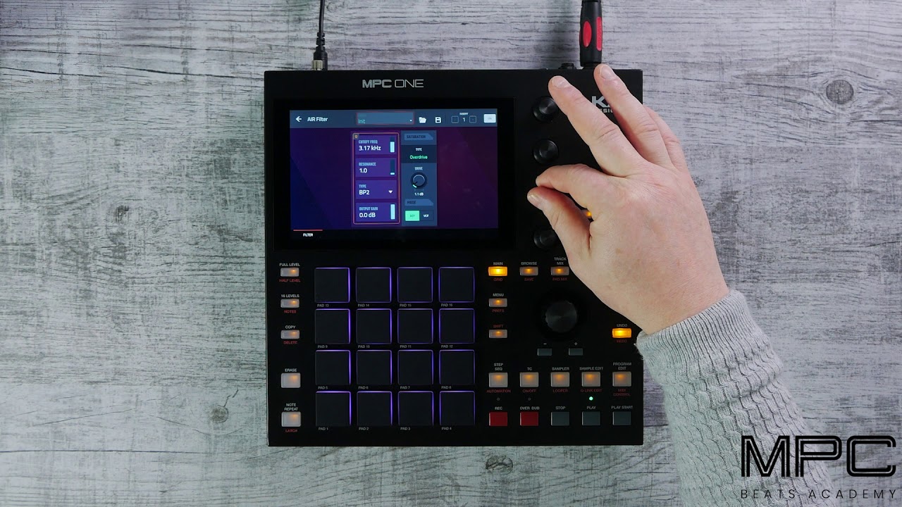 Getting Started with MPC One | Adding Tape Stop FX
